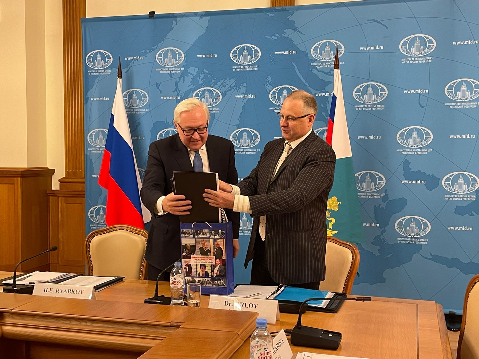 Sergey Ryabkov Met With Students And PIR Center Staff - PIR Center