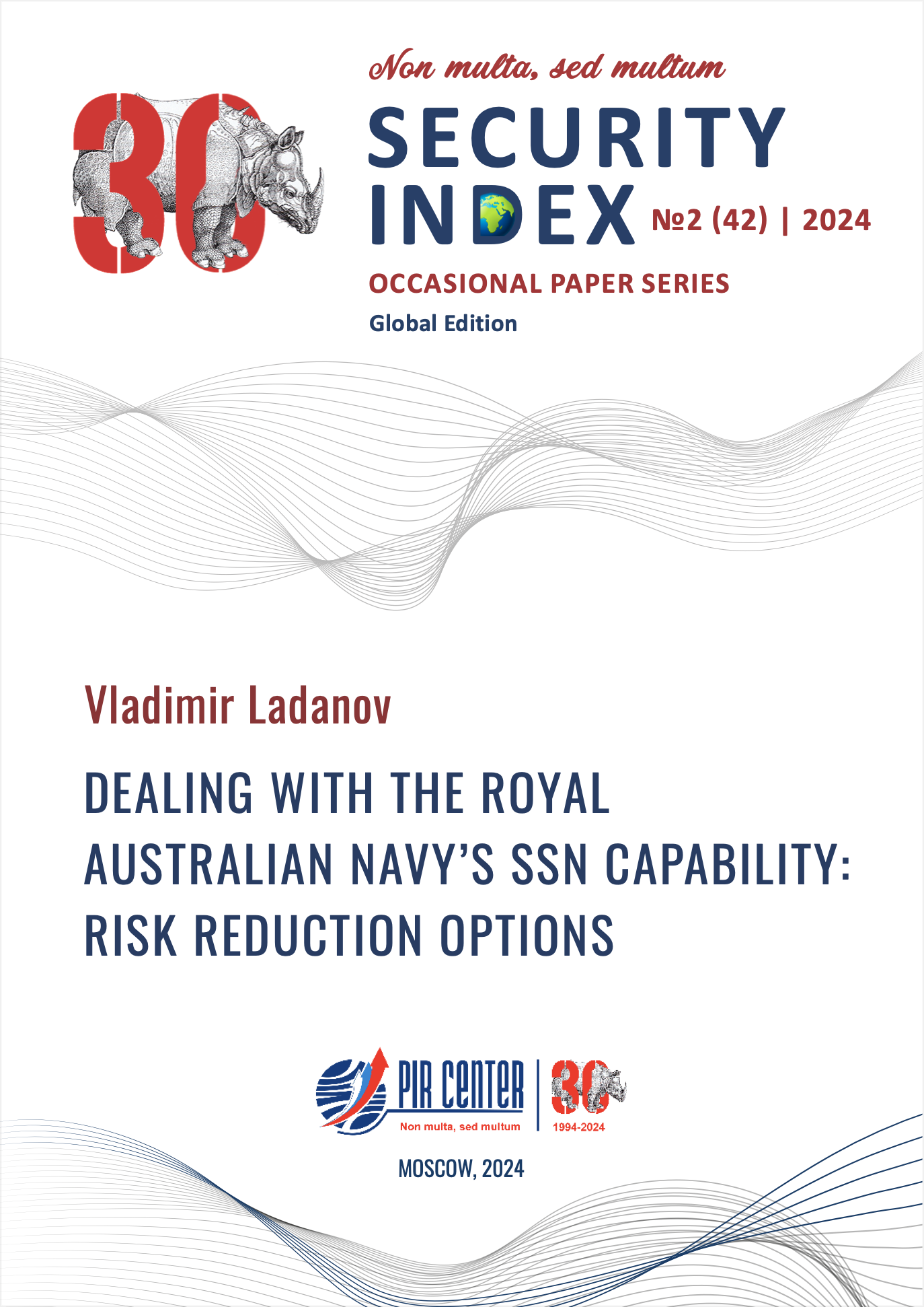 PIR Center Publishes a New Occasional Paper of Security Index on ...